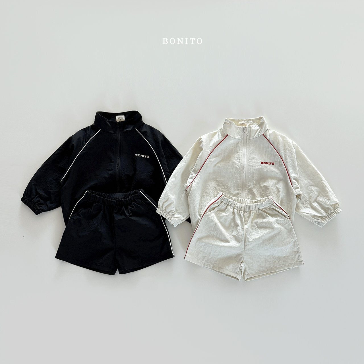 [PRE-ORDER] Windbreaker Jacket Bottom Set (Mom Couple) – The bebe luna