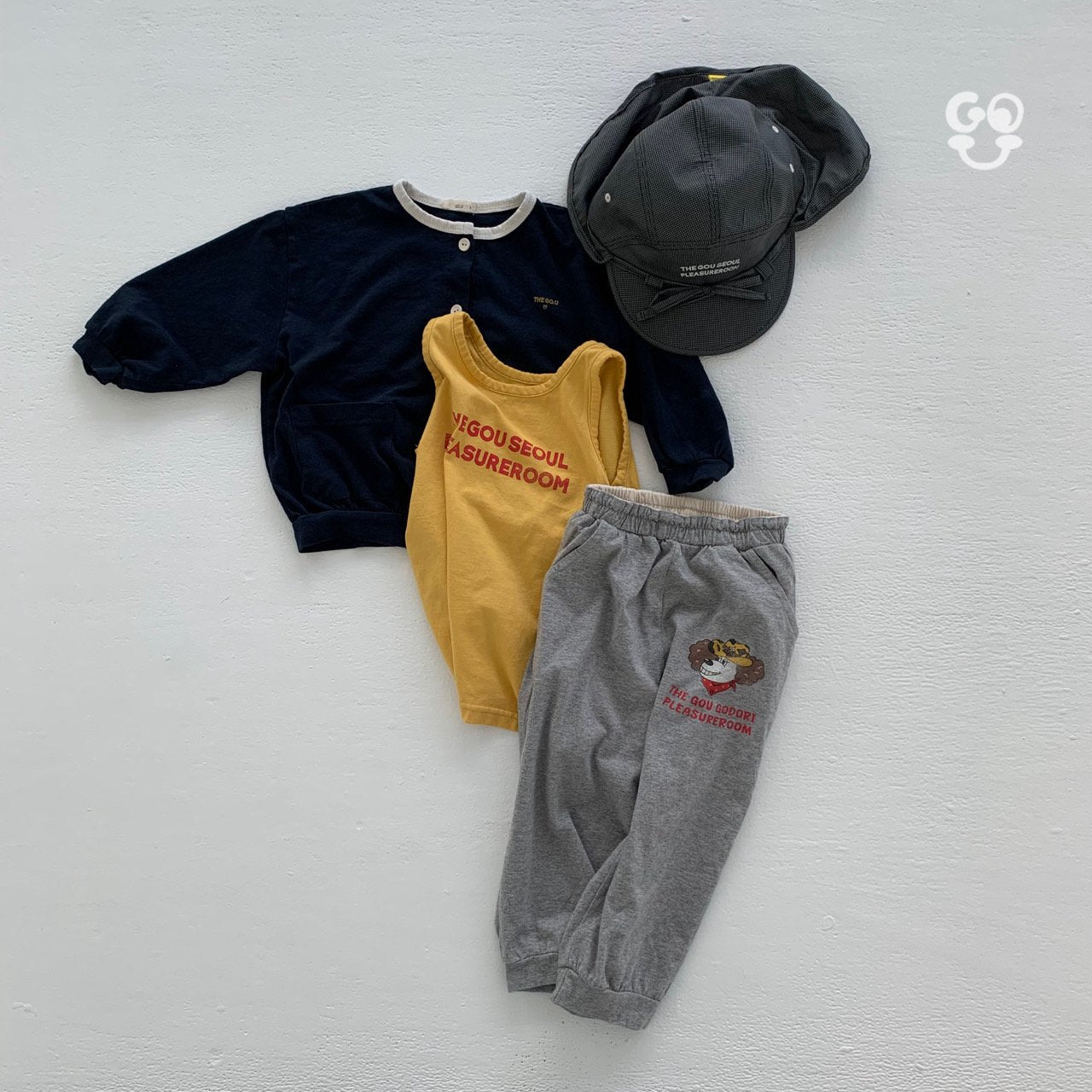 Godori Pants [Melange Grey/XL(5-6yr)] – The bebe luna